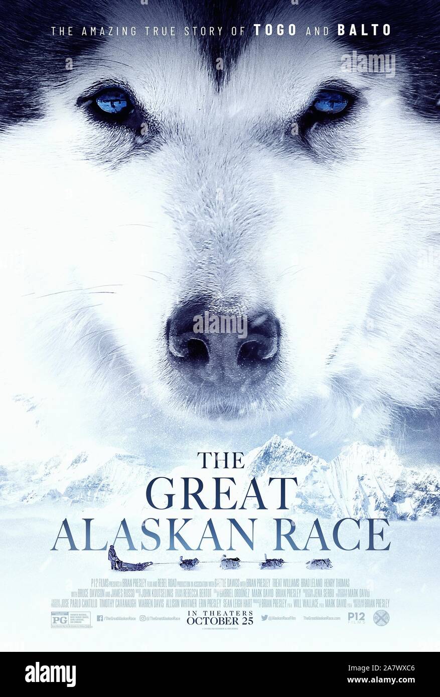 THE GREAT ALASKAN RACE, US poster, 2019. © P12 Films / courtesy Everett ...