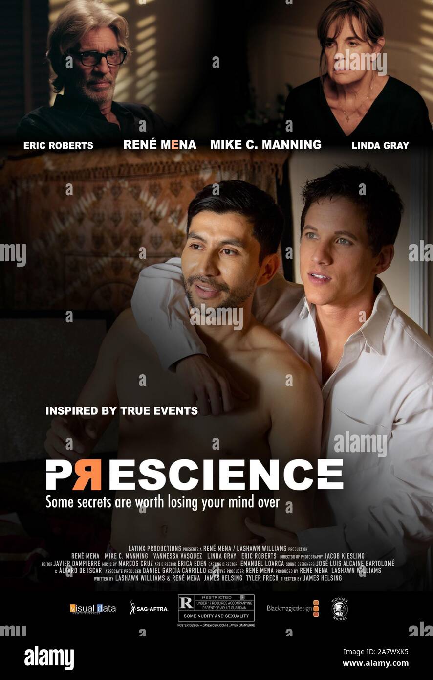 INTUITIONS, (aka PRESCIENCE), US poster, top from left: Eric Roberts, Linda Gray; bottom from ...