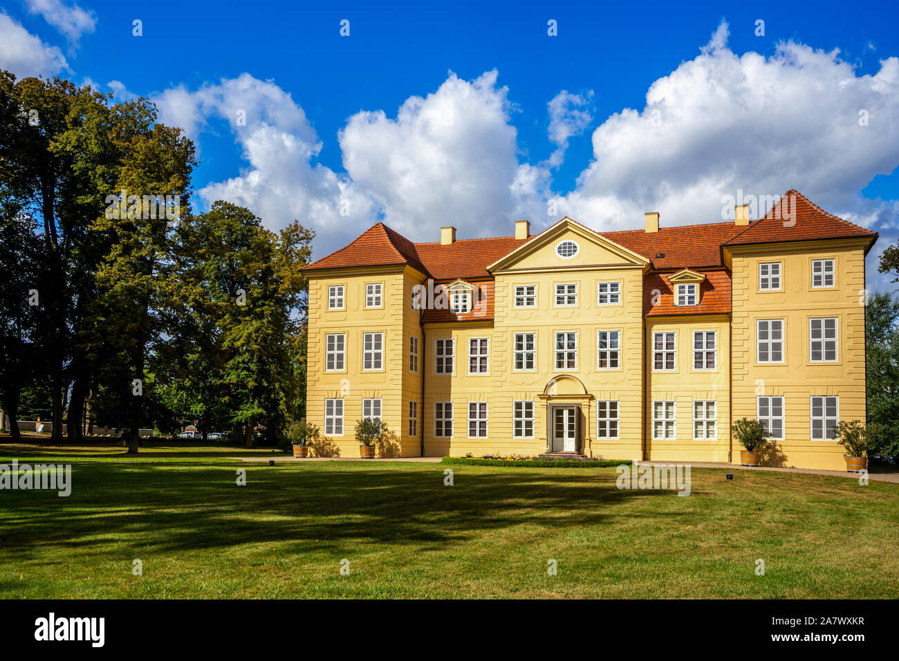 Castle Mirow in Mirow, Mecklenburg Vorpommern, Germany Stock Photo - Alamy