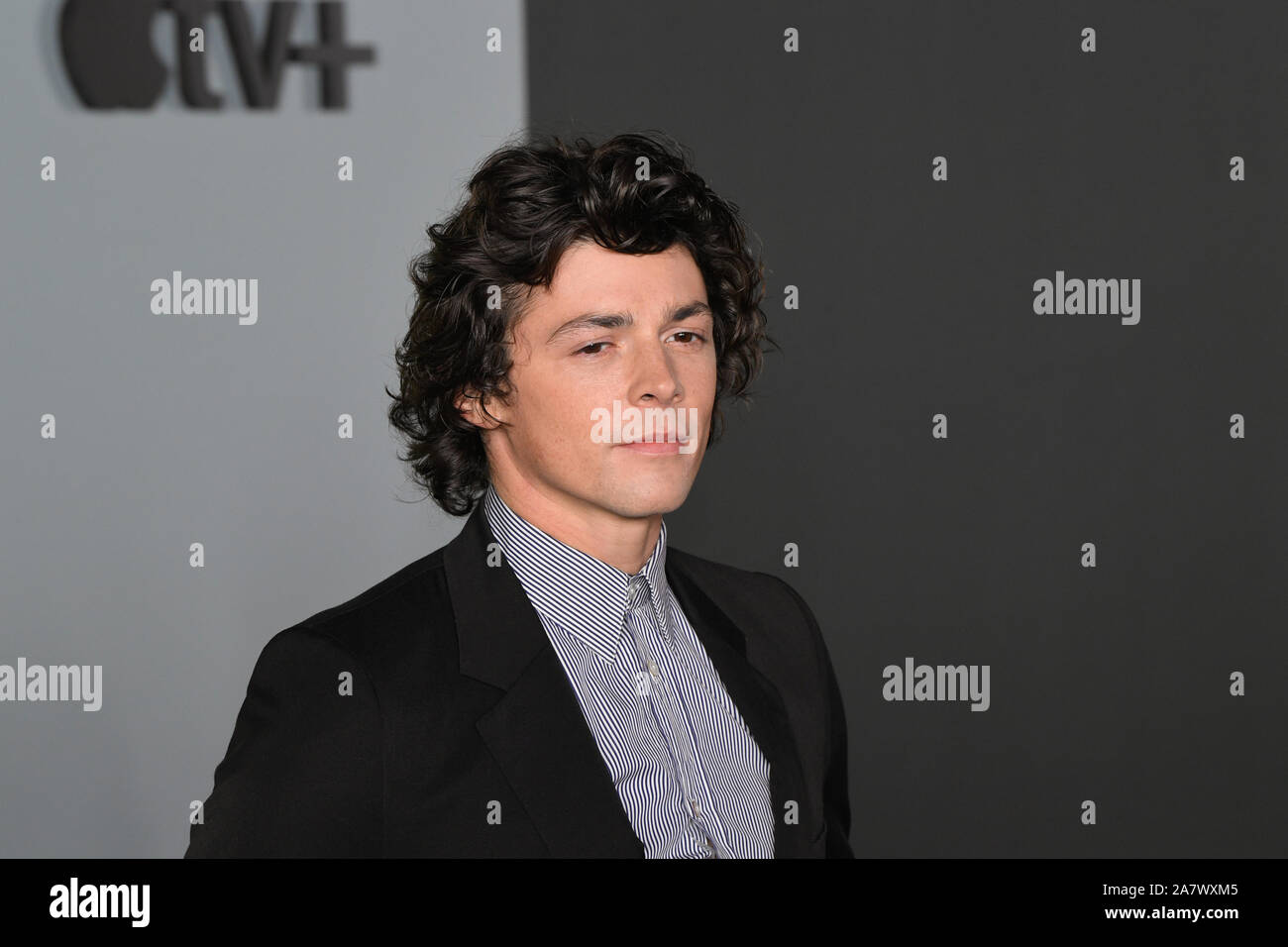 Adrian Blake Enscoe attends the Apple TV+'s "The Morning Show" World ...