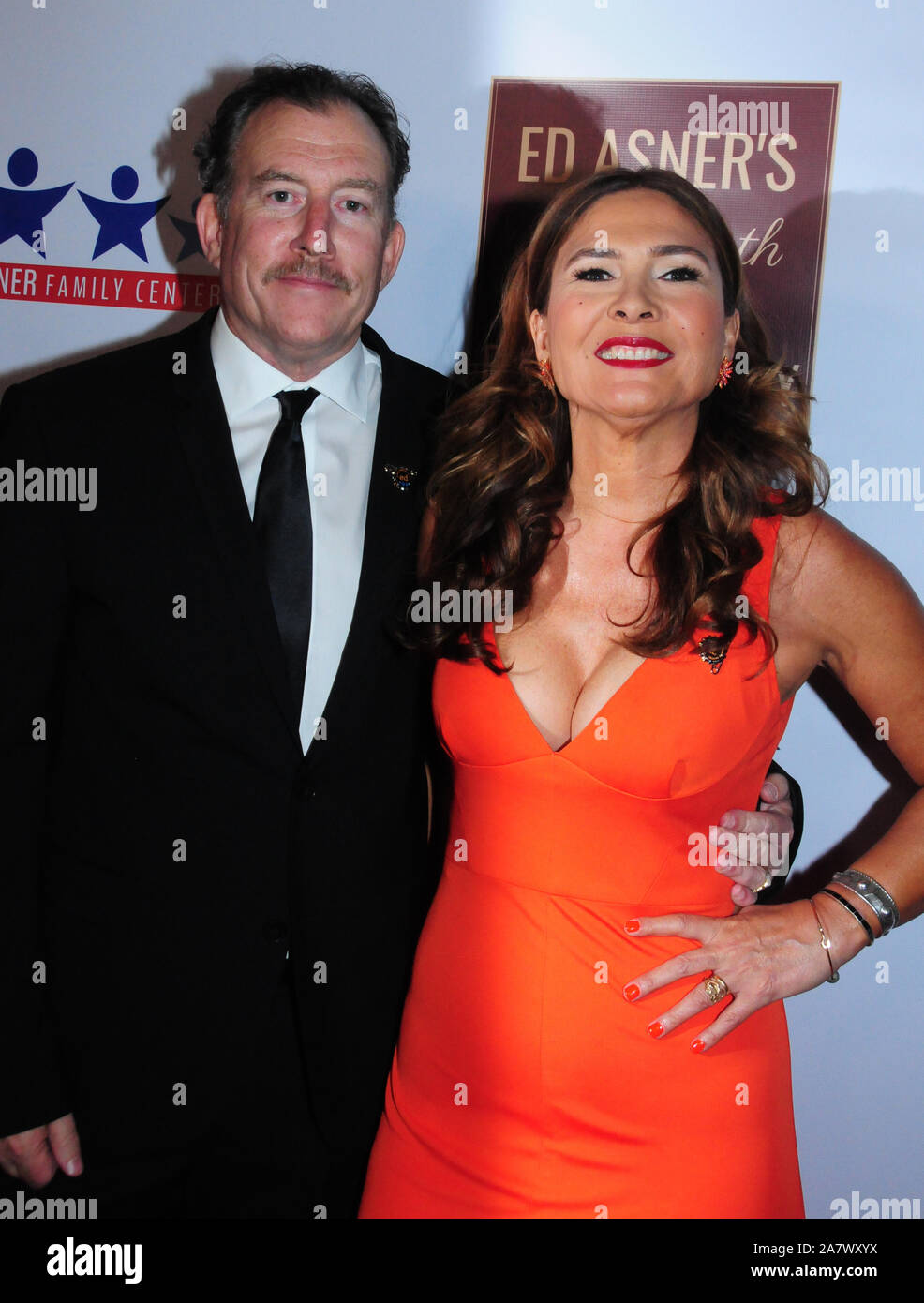 Hollywood, California, USA 3rd November 2019 Matt Asner and Navah ...