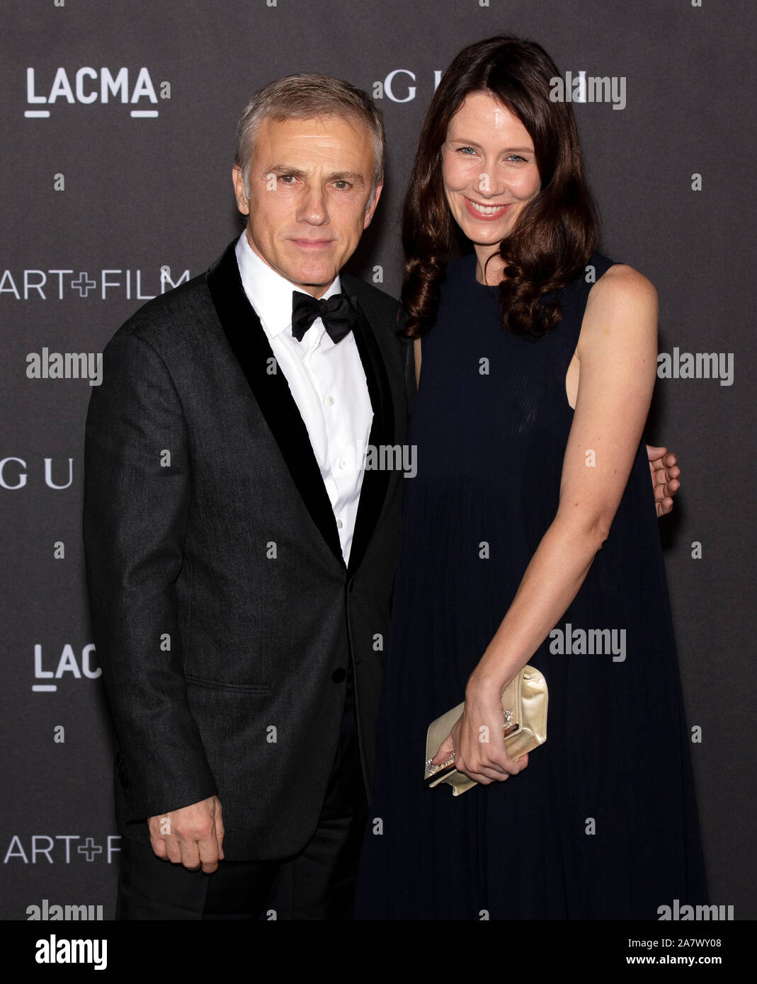 Los Angeles, California - November 02, 2019: Christoph Waltz and Judith ...