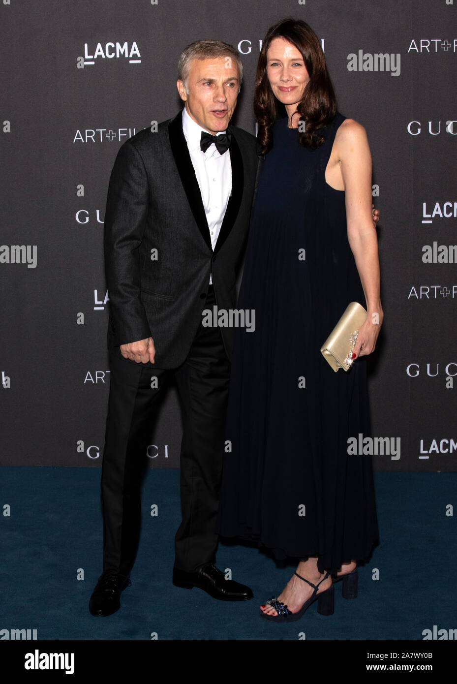 Los Angeles, California - November 02, 2019: Christoph Waltz and Judith ...