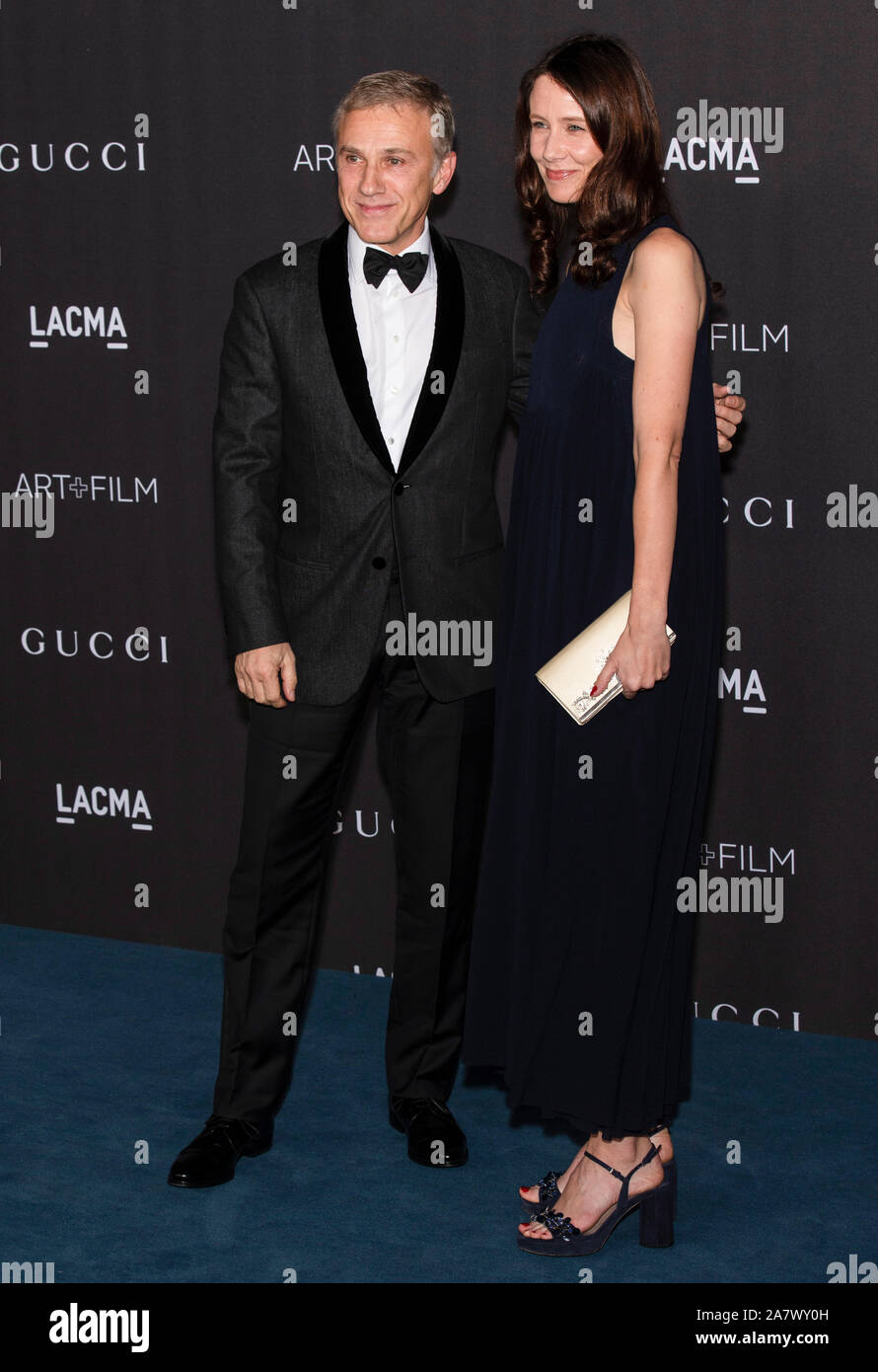 Los Angeles, California - November 02, 2019: Christoph Waltz and Judith ...