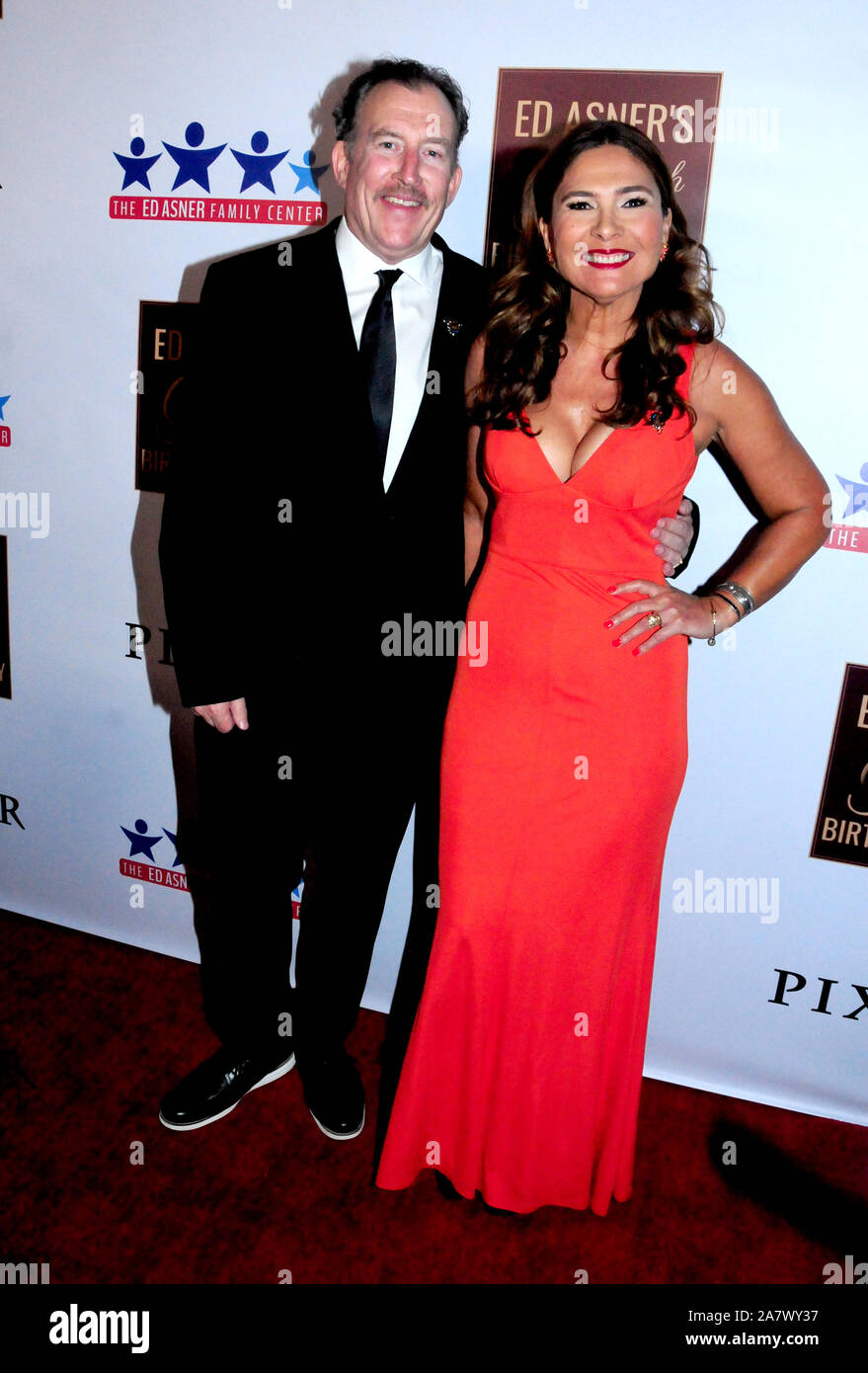 Hollywood, California, USA 3rd November 2019 Matt Asner and Navah ...