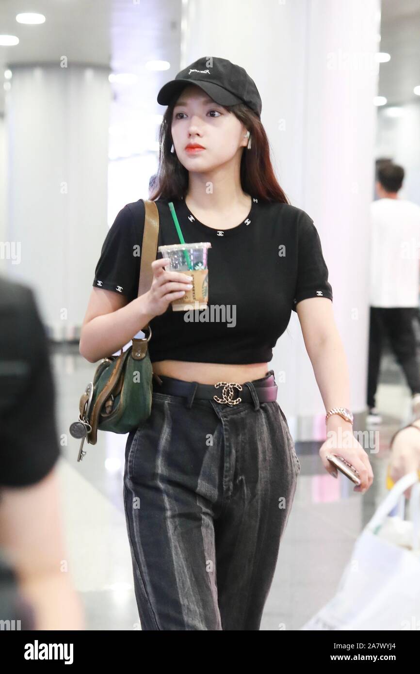 Chinese singer Cheng Xiao of South Korean-Chinese girl group Cosmic ...