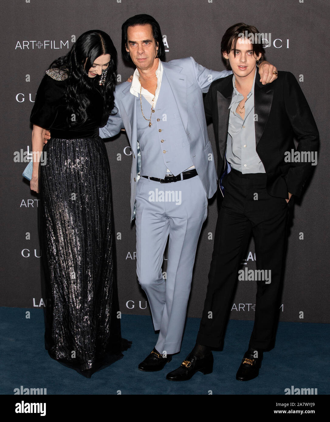 Los Angeles, California - November 02, 2019: Susie Bick, Nick Cave and ...