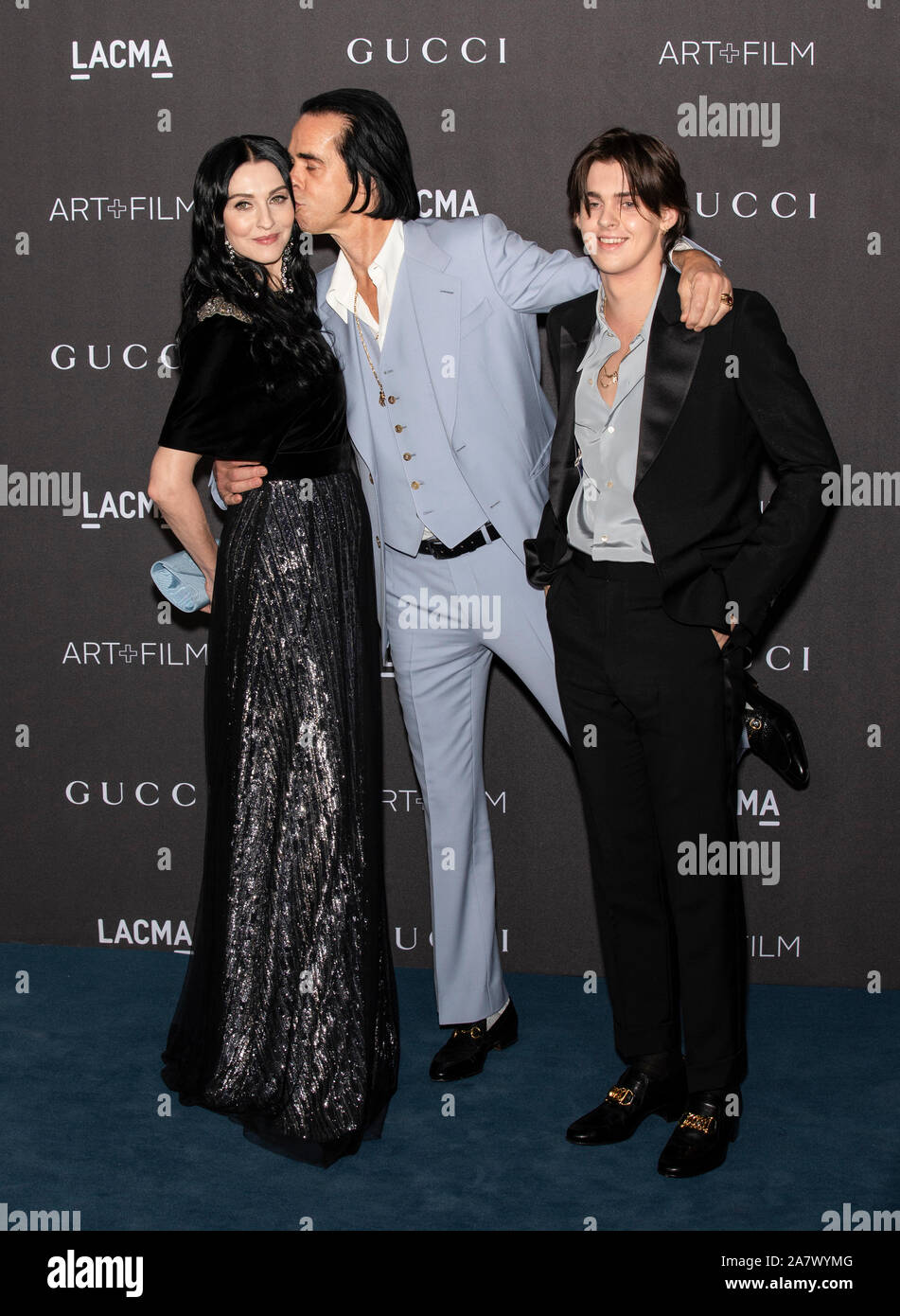 Los Angeles, California - November 02, 2019: Susie Bick, Nick Cave and ...