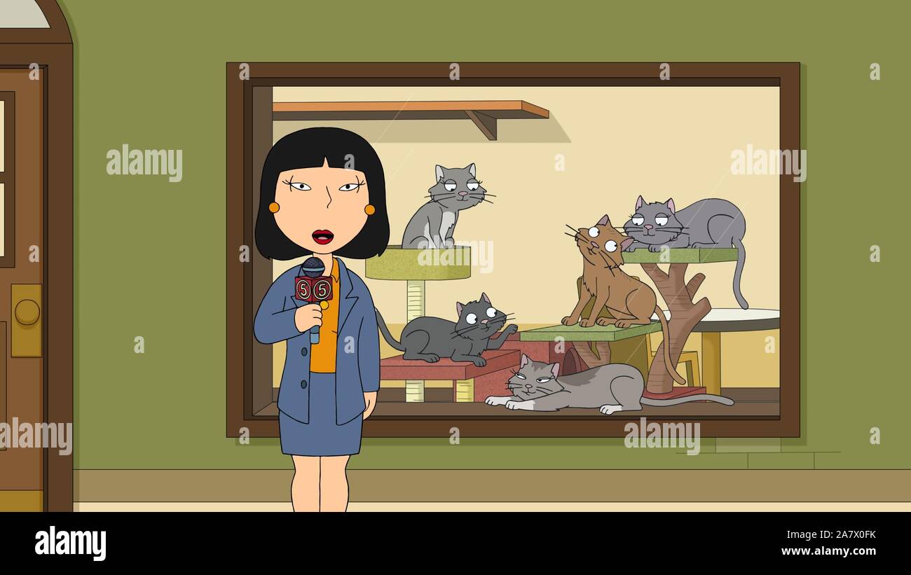 Family Guy Tricia Takanawa Voice Alex Borstein In Cat Fight