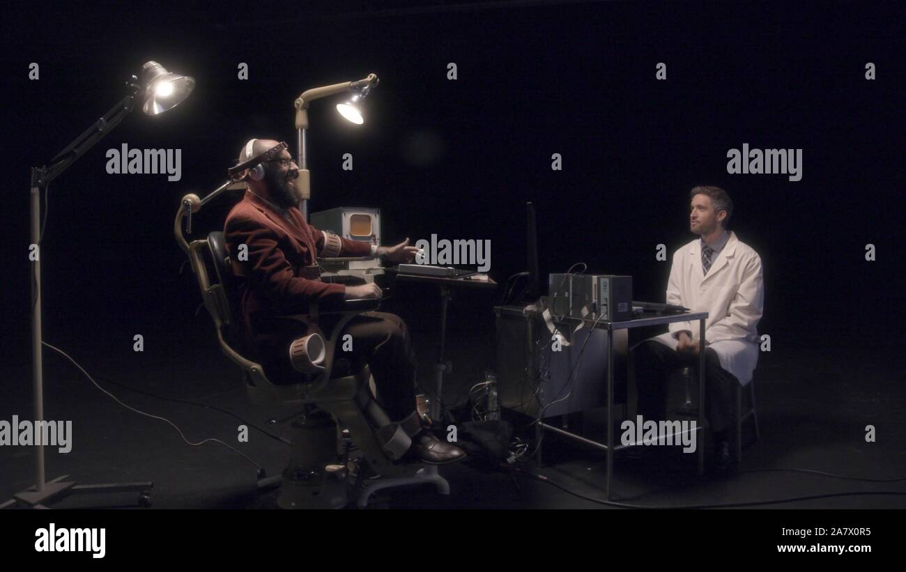 MIND FIELD, host Michael Stevens (left), 'What Is the Scariest Thing ...