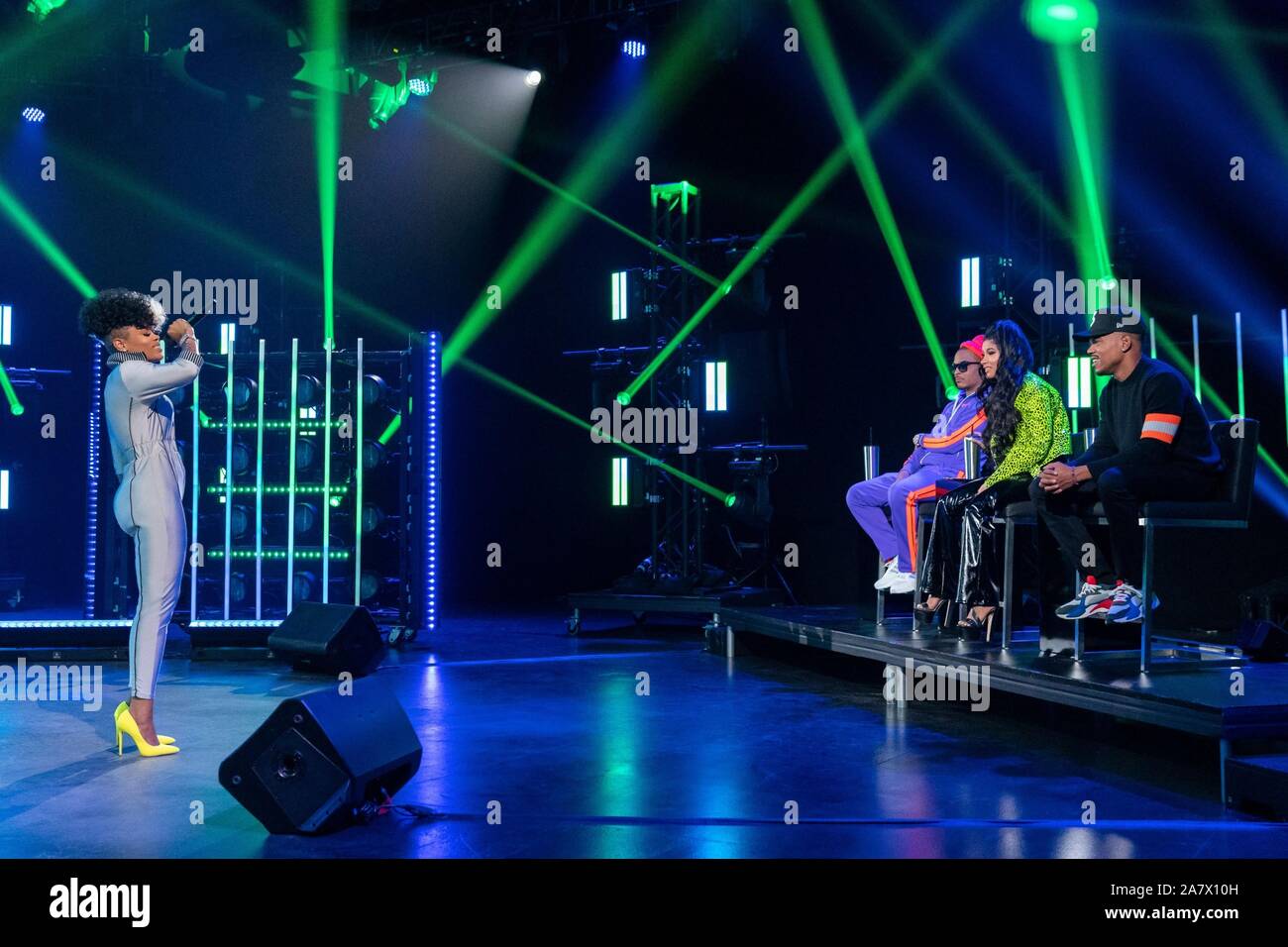 RHYTHM + FLOW, (aka RHYTHM & FLOW, aka RHYTHM AND FLOW), from left ...