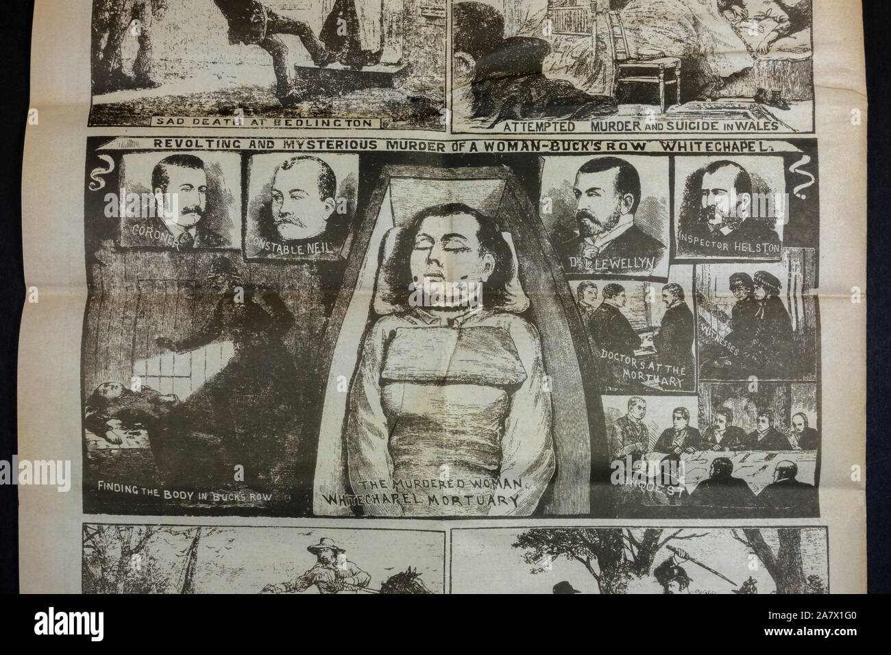 Jack the ripper 1888 news hi-res stock photography and images - Alamy