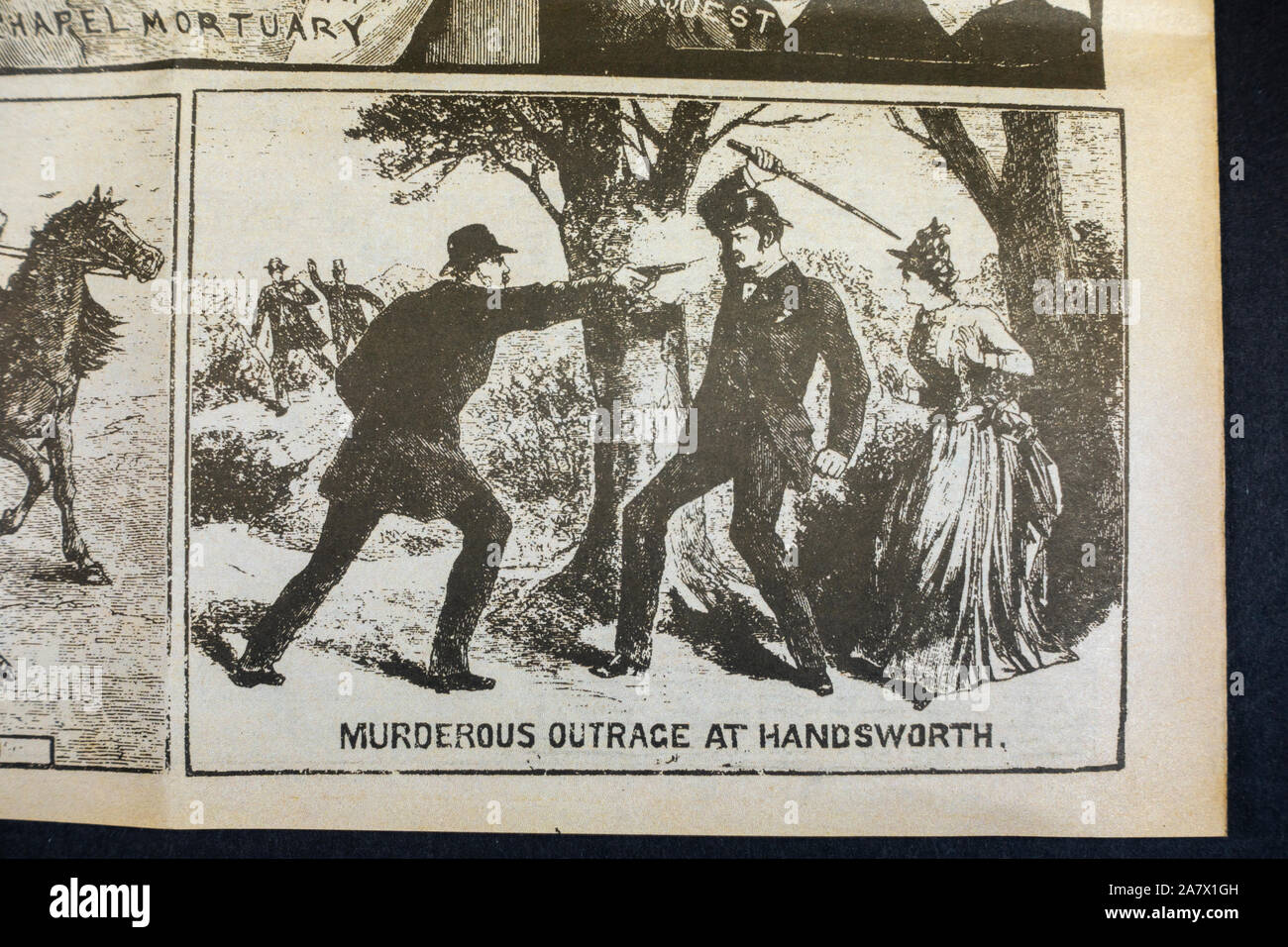 Illustrated police news whitechapel hi-res stock photography and images ...