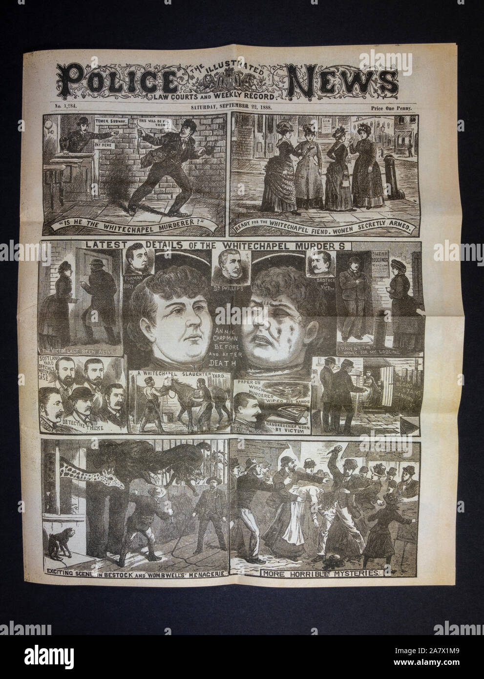 Illustrated police news 1888 hi-res stock photography and images - Alamy