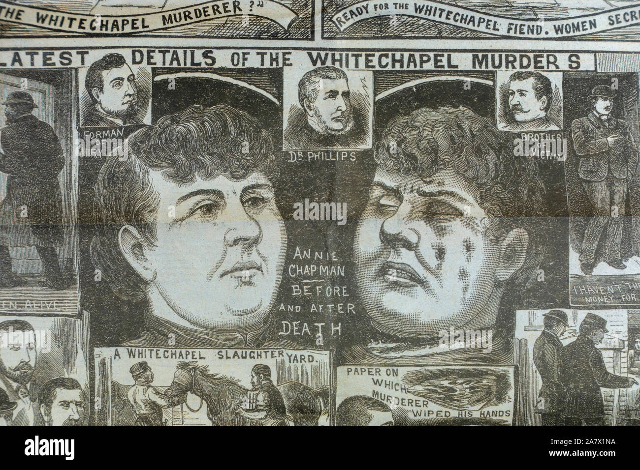 Illustrated police news whitechapel hi-res stock photography and images ...