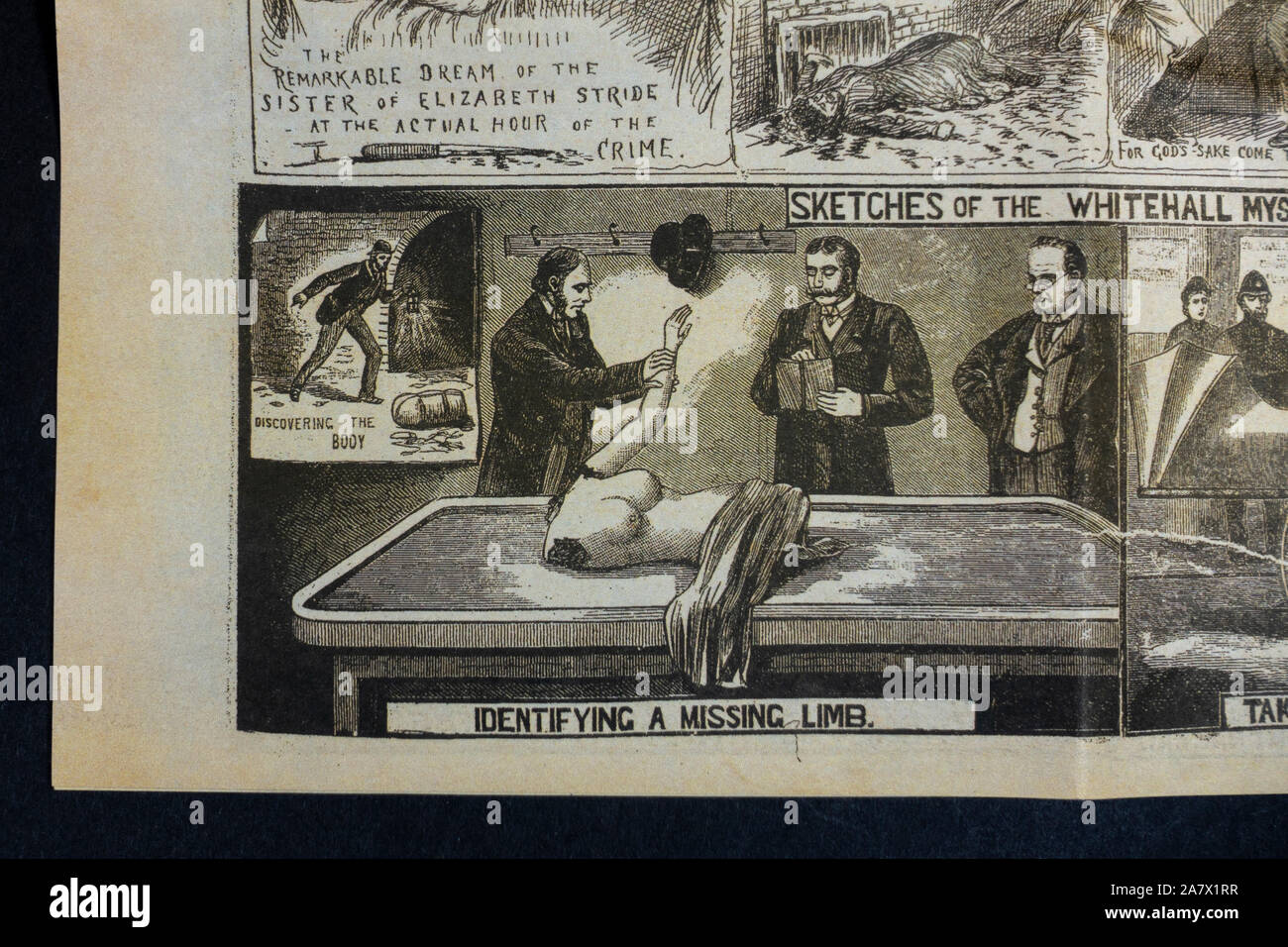 Jack the Ripper era newspaper (replica): Illustrated Police News front ...
