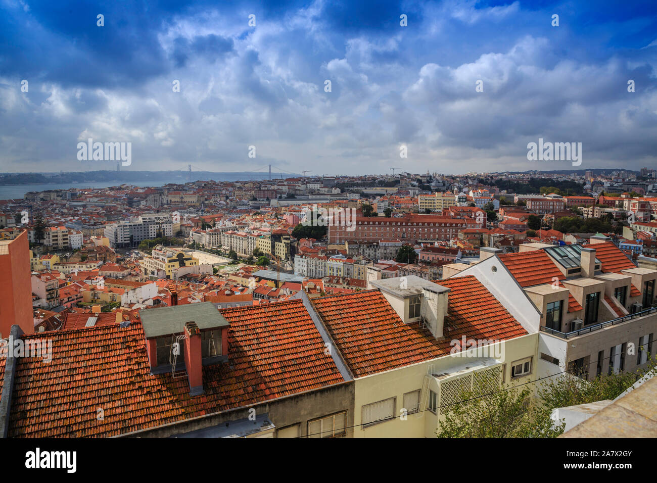 Graça view lisbon tourists hi-res stock photography and images - Alamy