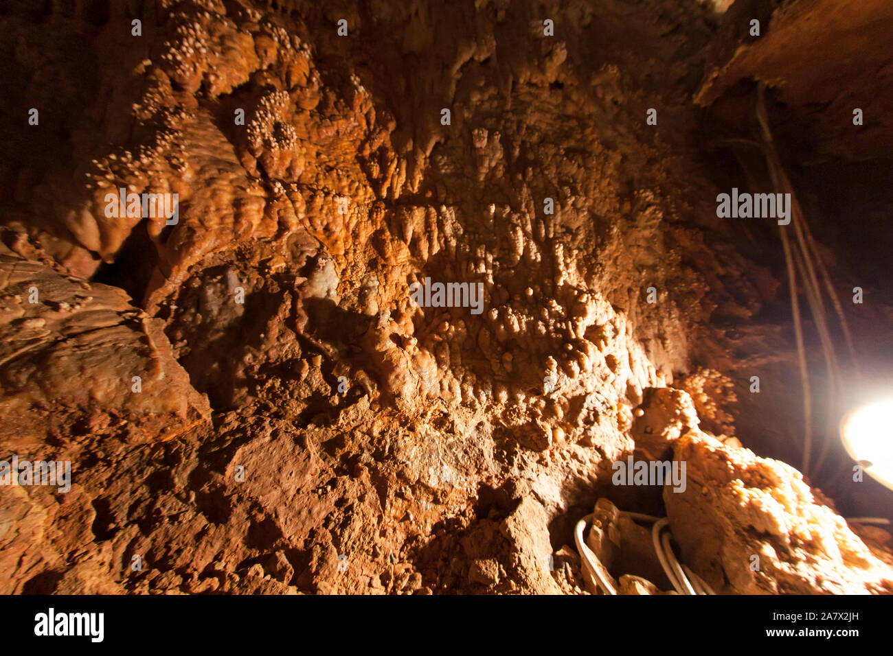 Wide angle shot of a cavern of natural rock and stone Stock Photo - Alamy