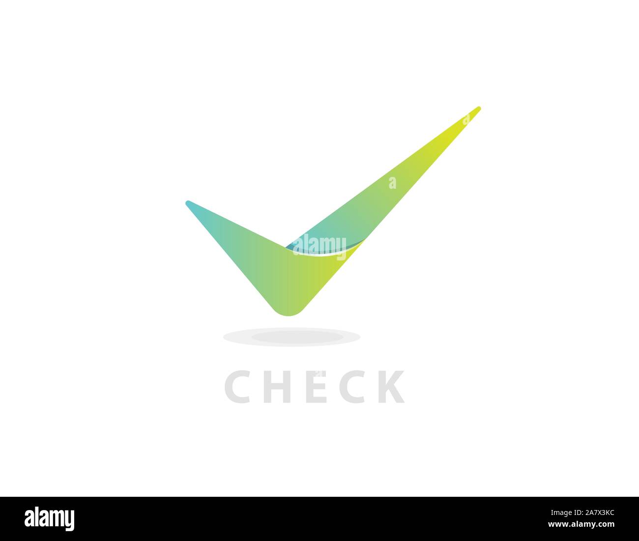 Check mark logo hi-res stock photography and images - Alamy