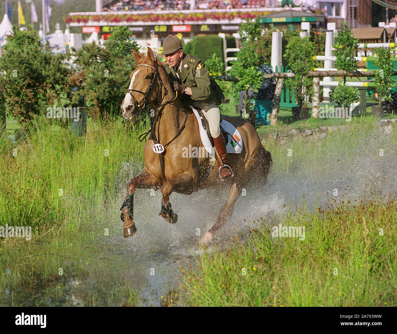 CHIO Aachen june 1999, Capt. John Ledingham (IRE) riding Millstreet ...