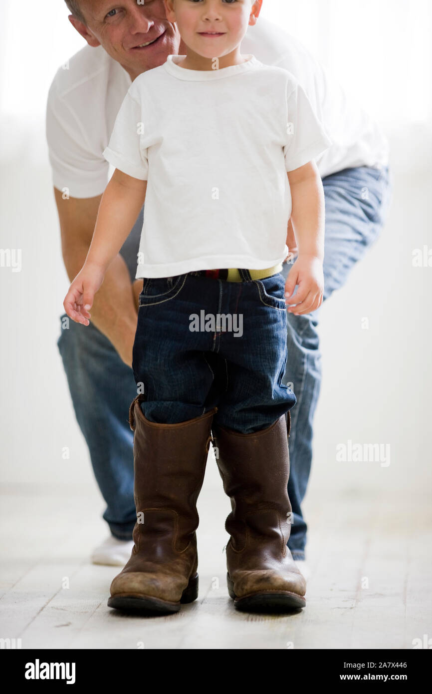 Dads boots hi-res stock photography and images - Alamy