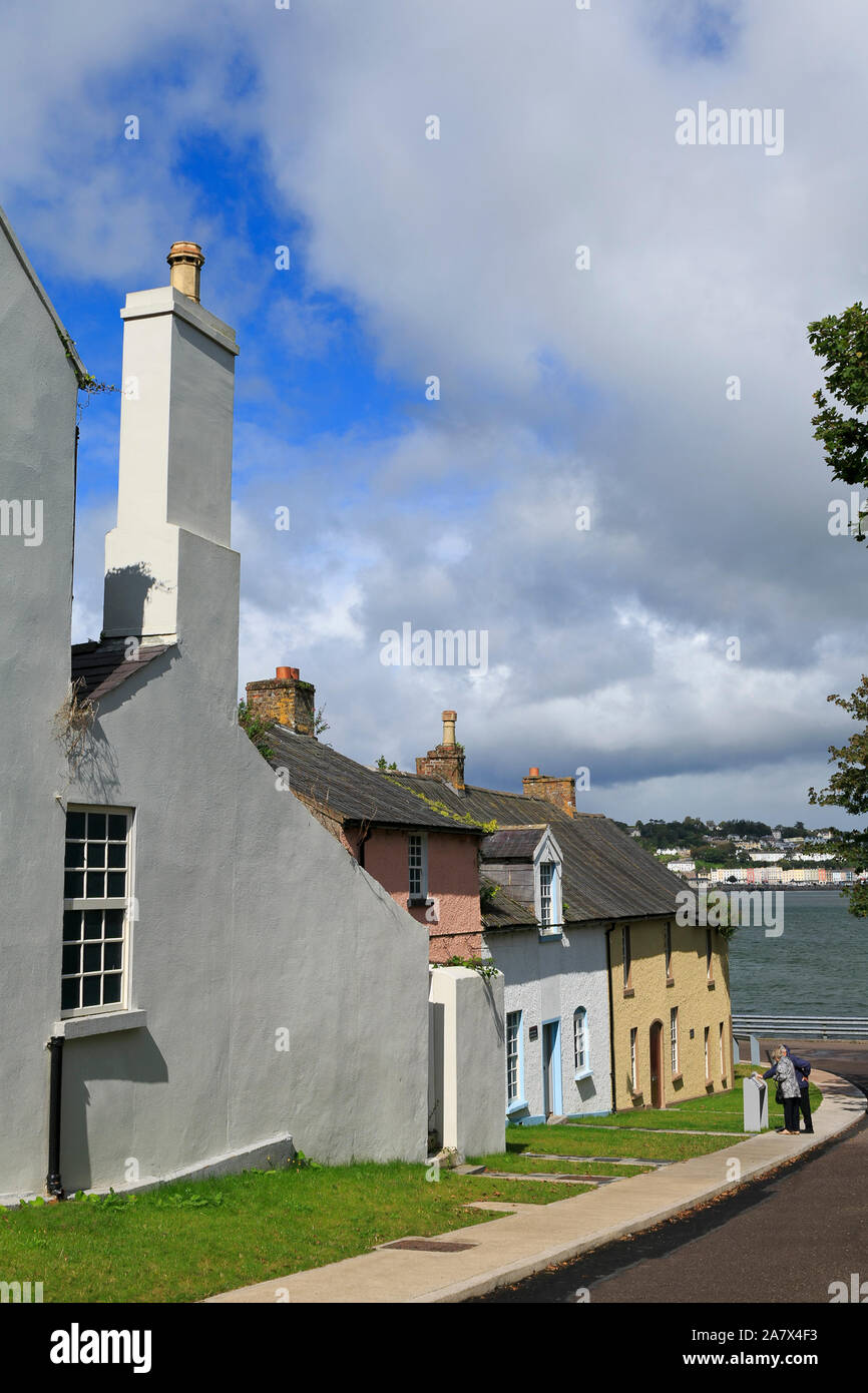 Houses, Spike Island Prison & Museum,Cobh, County Cork, Ireland Stock ...