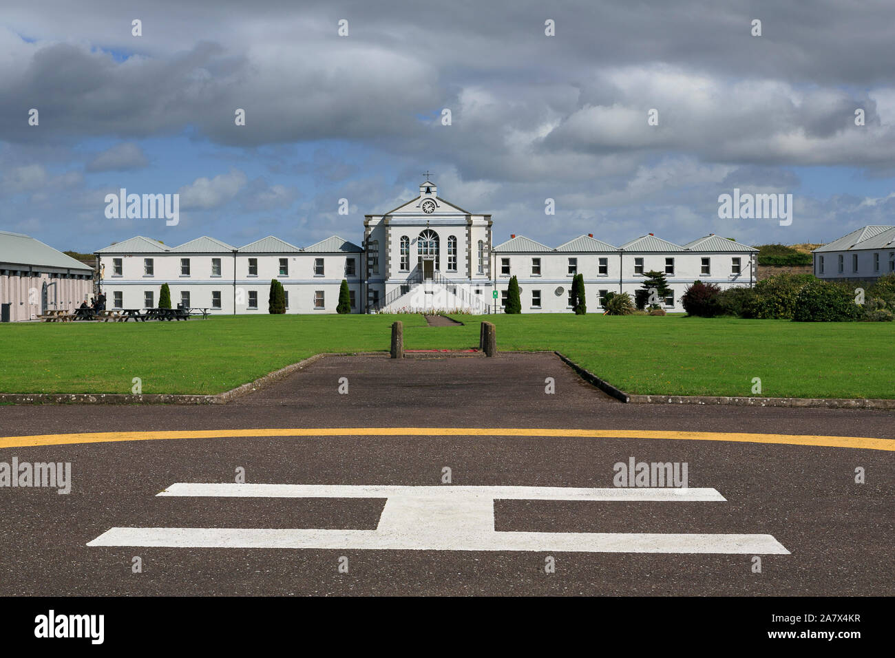 Helicopter pad, Spike Island Prison & Museum,Cobh, County Cork, Ireland ...