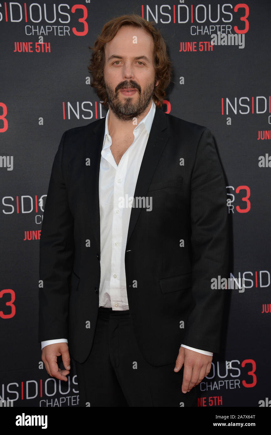 LOS ANGELES, CA - JUUNE 5, 2015: Angus Sampson at the world premiere of ...