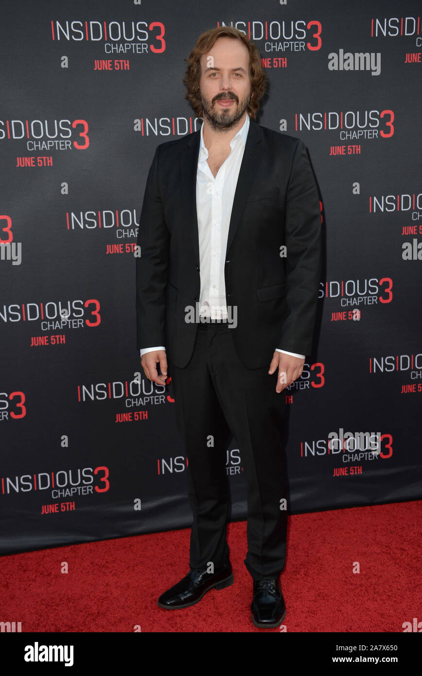 LOS ANGELES, CA - JUUNE 5, 2015: Angus Sampson at the world premiere of ...