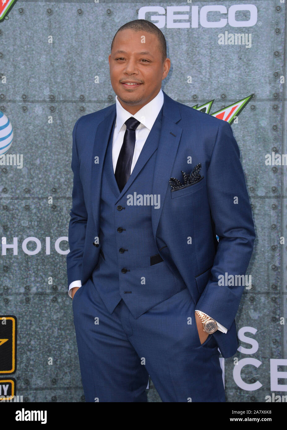 LOS ANGELES, CA - JUNE 7, 2015: Terrence Howard at Spike TV's 2015 Guys ...