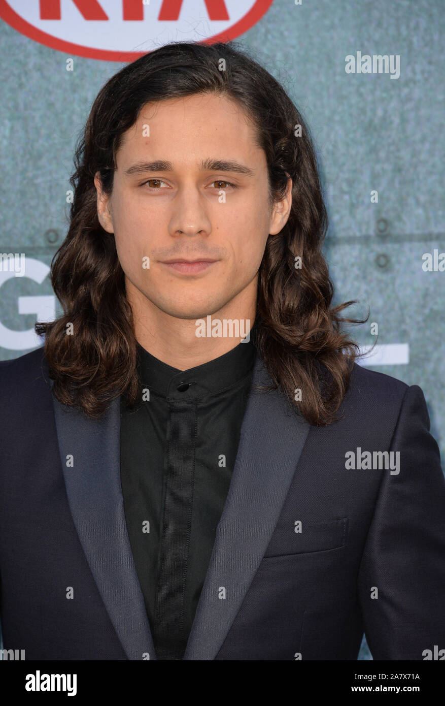 LOS ANGELES, CA - JUNE 7, 2015: Actor Peter Gadiot at Spike TV's 2015 ...