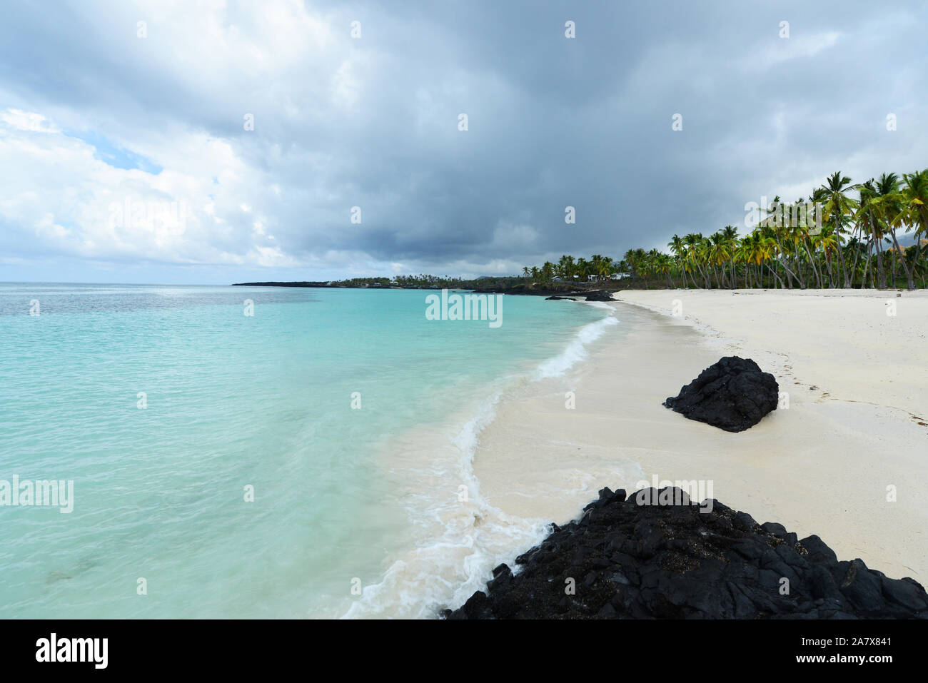 The beautiful beach at Mitsamiouli in Comoros Stock Photo - Alamy