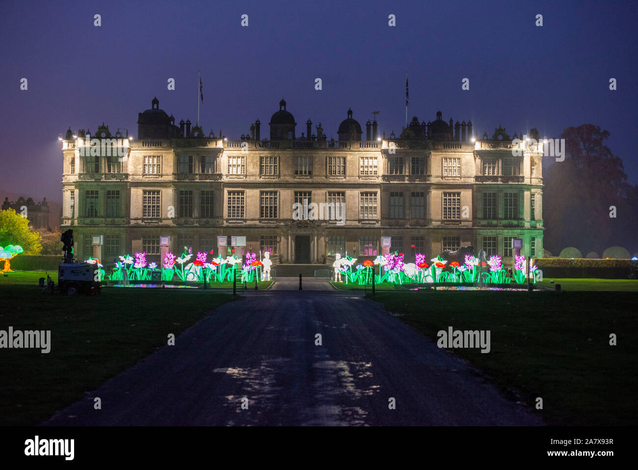 Longleat Safari Park in Wiltshire, UK Stock Photo - Alamy