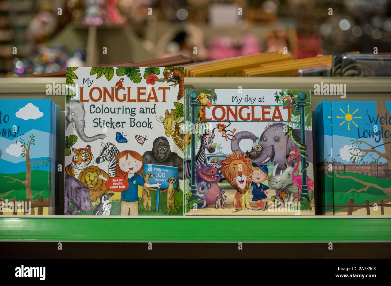 Longleat Safari Park in Wiltshire, UK Stock Photo - Alamy