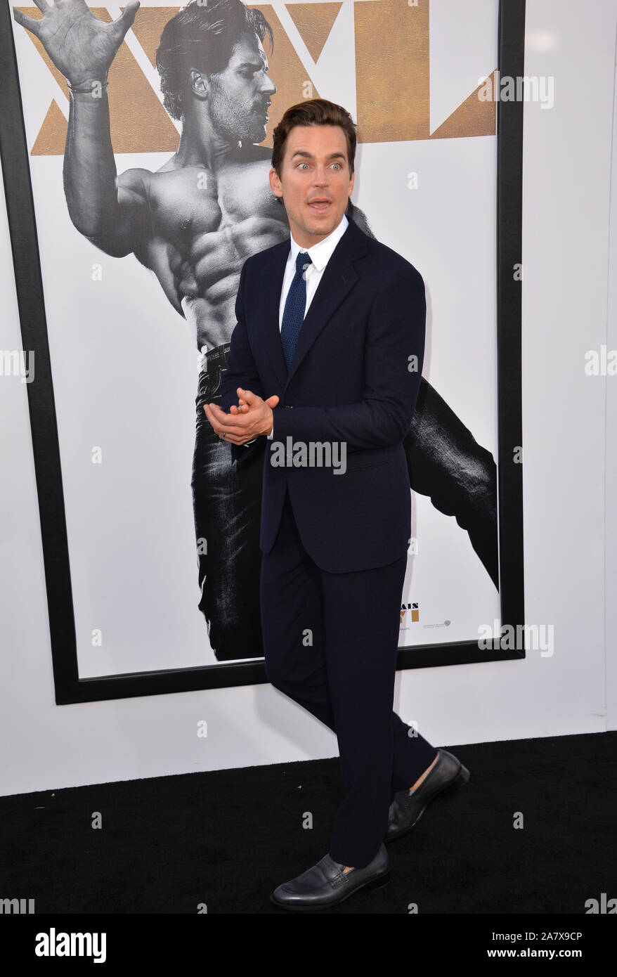 LOS ANGELES, CA - JUNE 25, 2015: Matt Bomer at the world premiere of ...