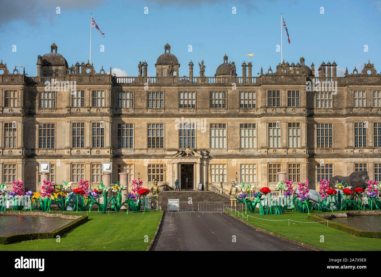 Longleat Safari Park in Wiltshire, UK Stock Photo - Alamy