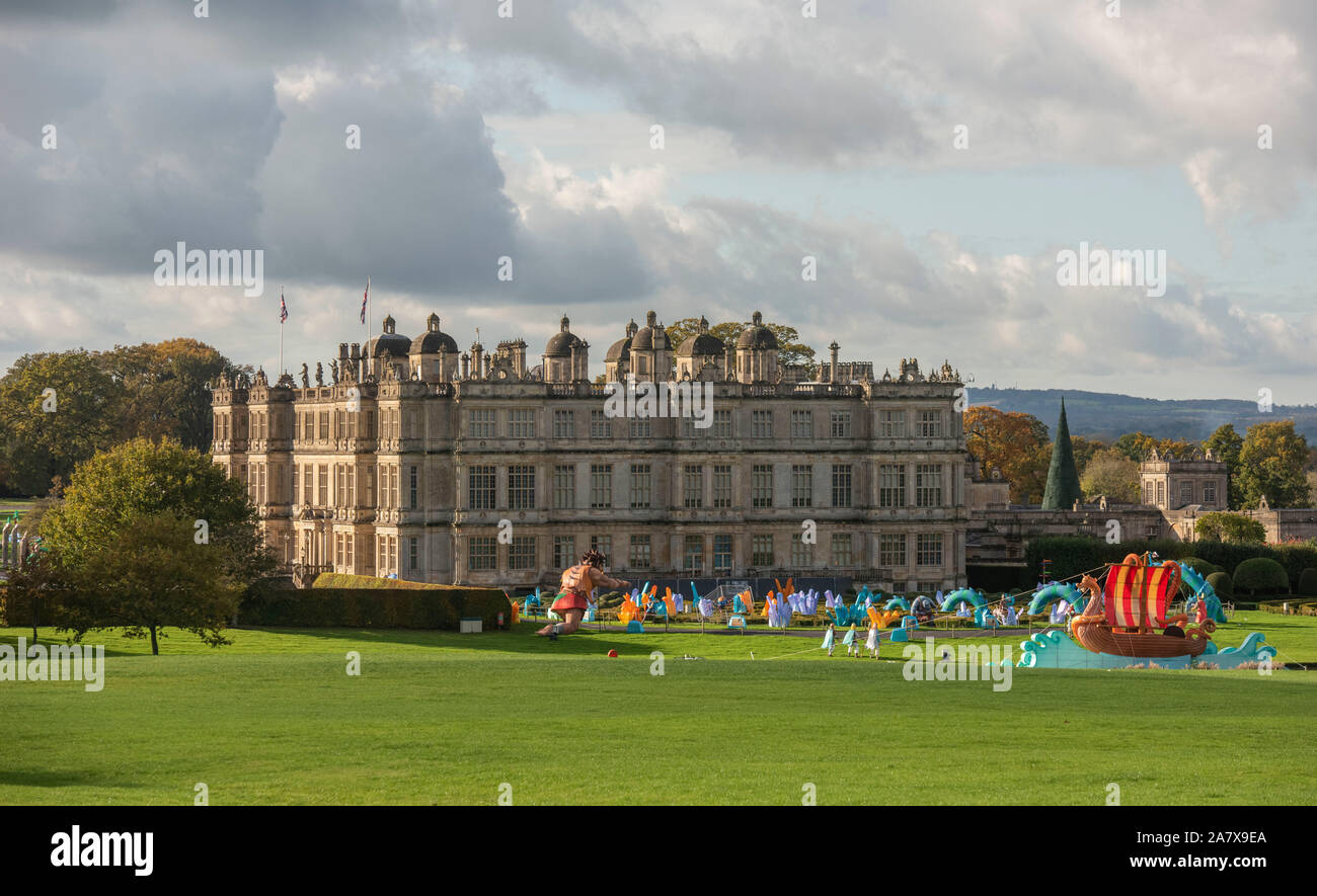 Longleat Safari Park in Wiltshire, UK Stock Photo - Alamy