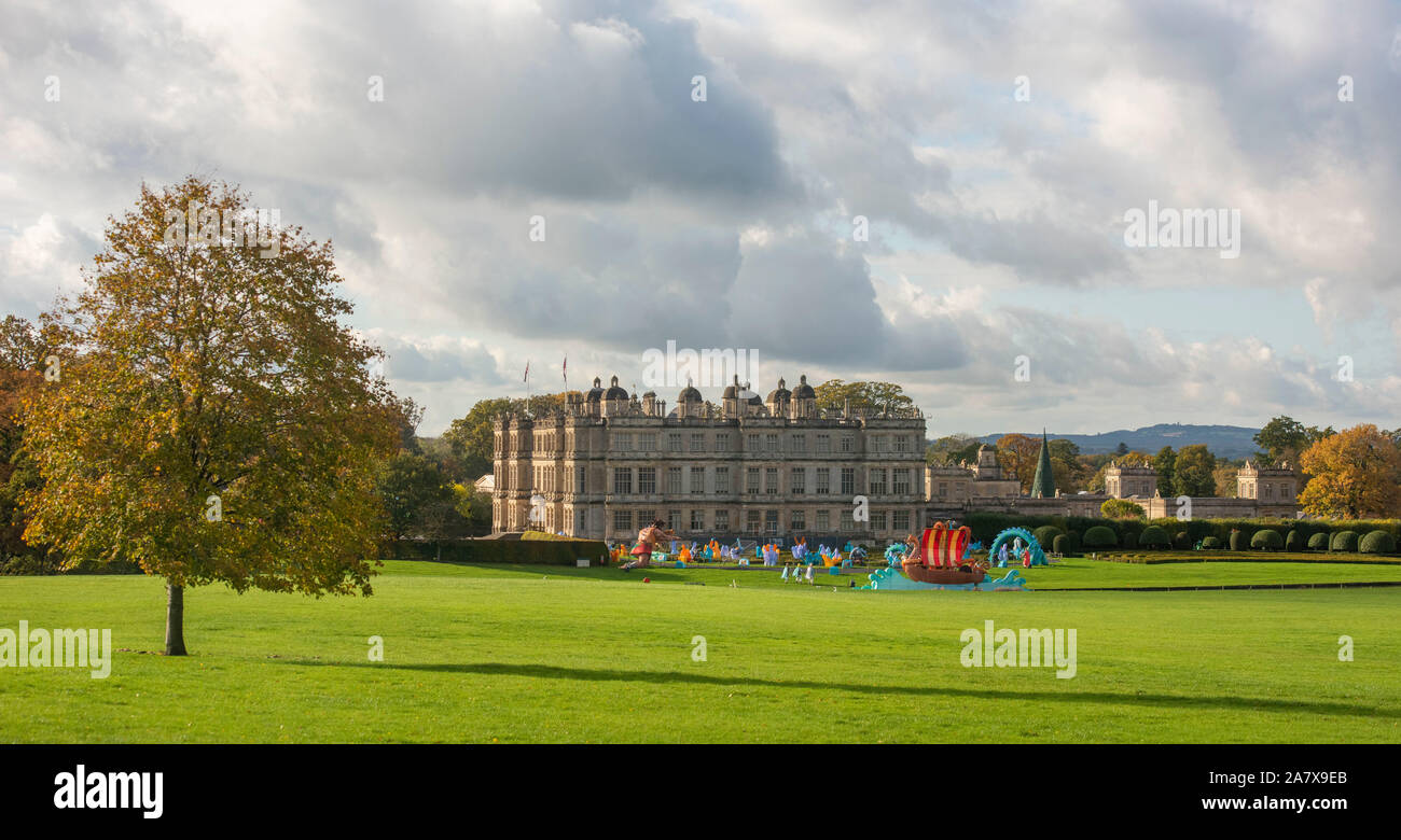 Longleat Safari Park in Wiltshire, UK Stock Photo - Alamy