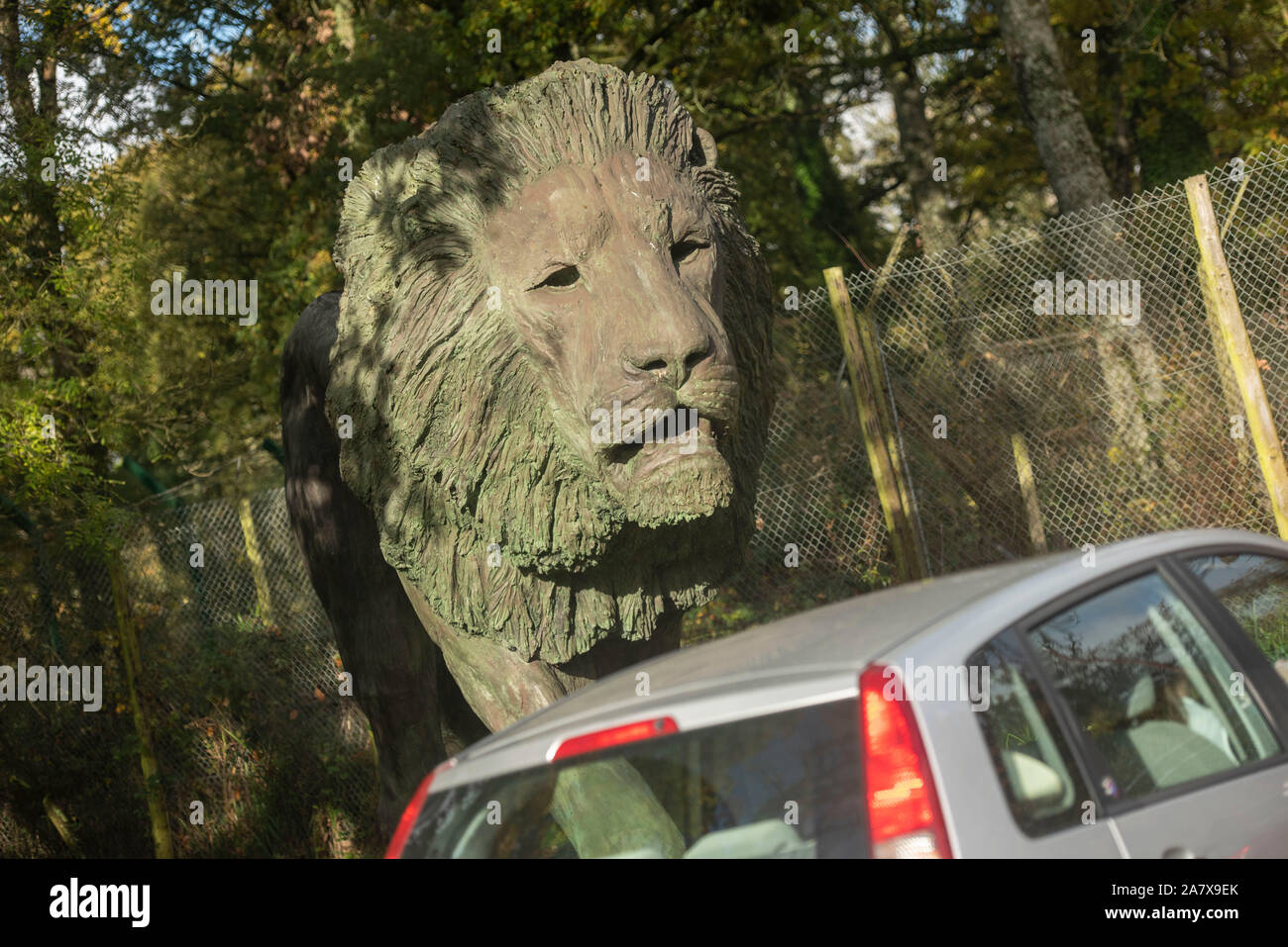 Longleat Safari Park in Wiltshire, UK Stock Photo - Alamy
