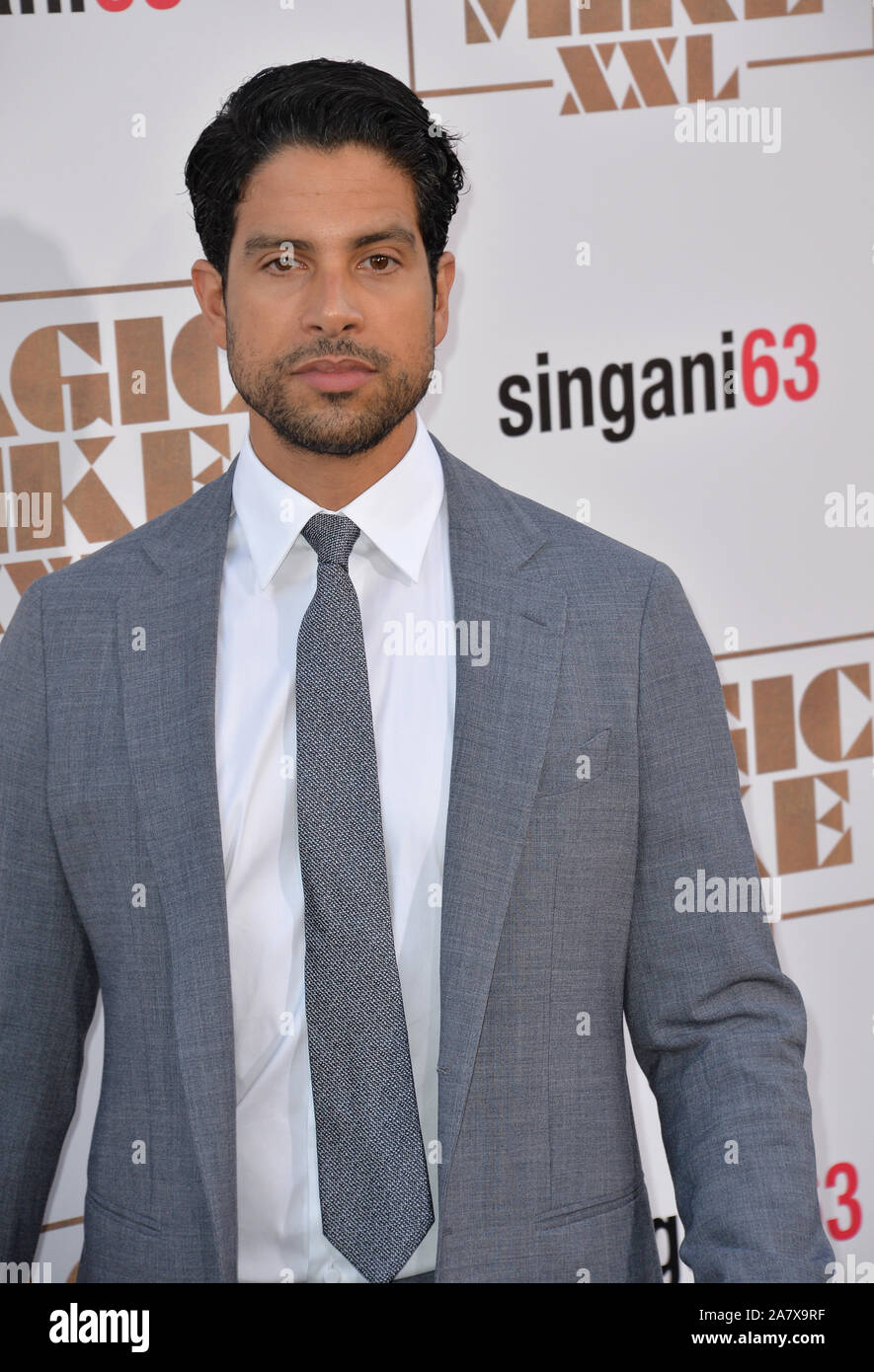 LOS ANGELES, CA - JUNE 25, 2015: Adam Rodriguez at the world premiere ...