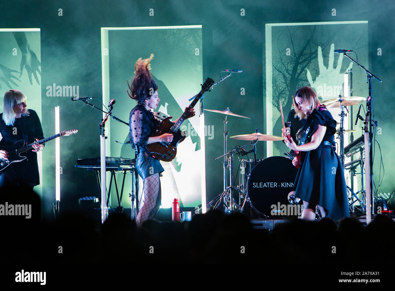 SLEATER-KINNEY PERFORM AT REBEL NIGHTCLUB IN TORONTO, CANADA Stock ...