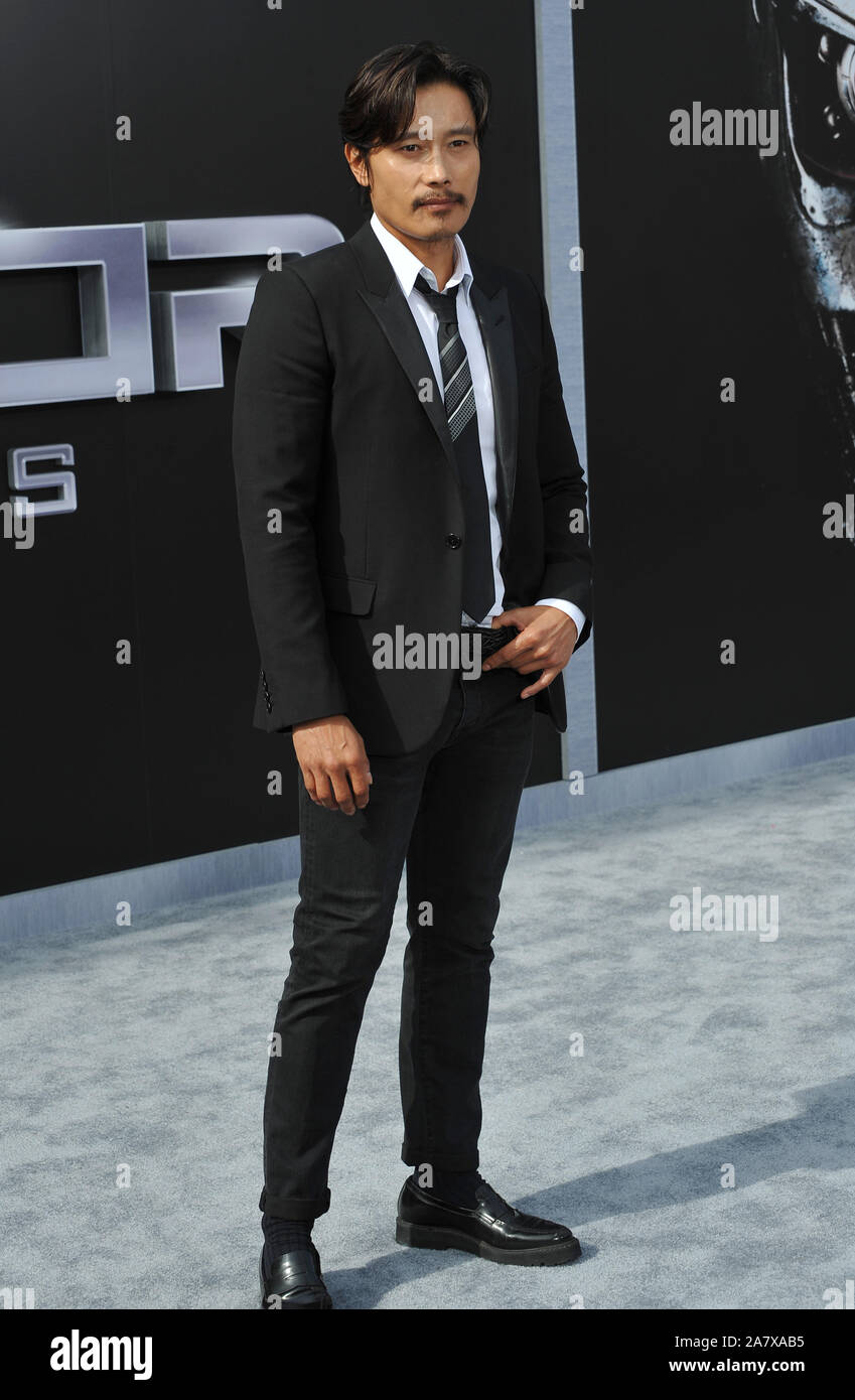 LOS ANGELES, CA - JUNE 28, 2015: Byung-hun Lee at the Los Angeles ...