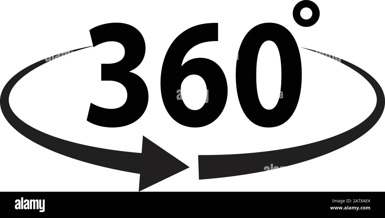 360 Degrees Icon