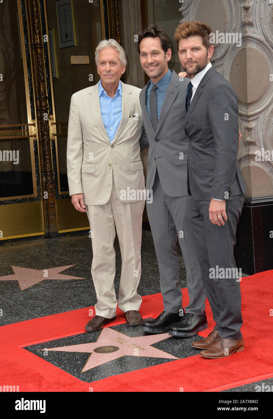 Paul rudd and adam scott hi-res stock photography and images - Alamy