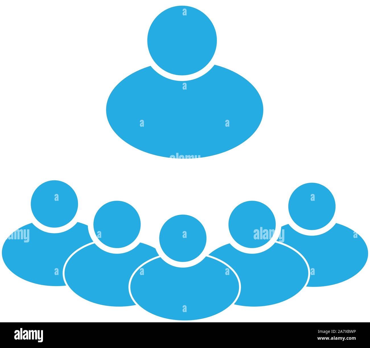 groups of people icon on white background. flat style. groups of people ...