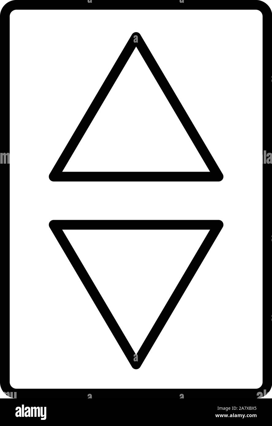 elevator icon on white background. flat style. elevator icon for your ...