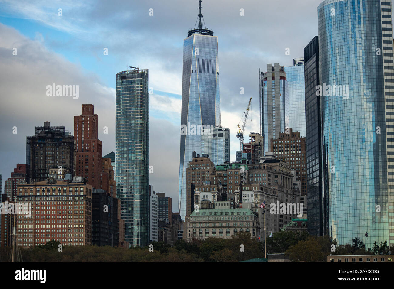 Freedom Tower in Lower Manhattan, NY Stock Photo - Alamy