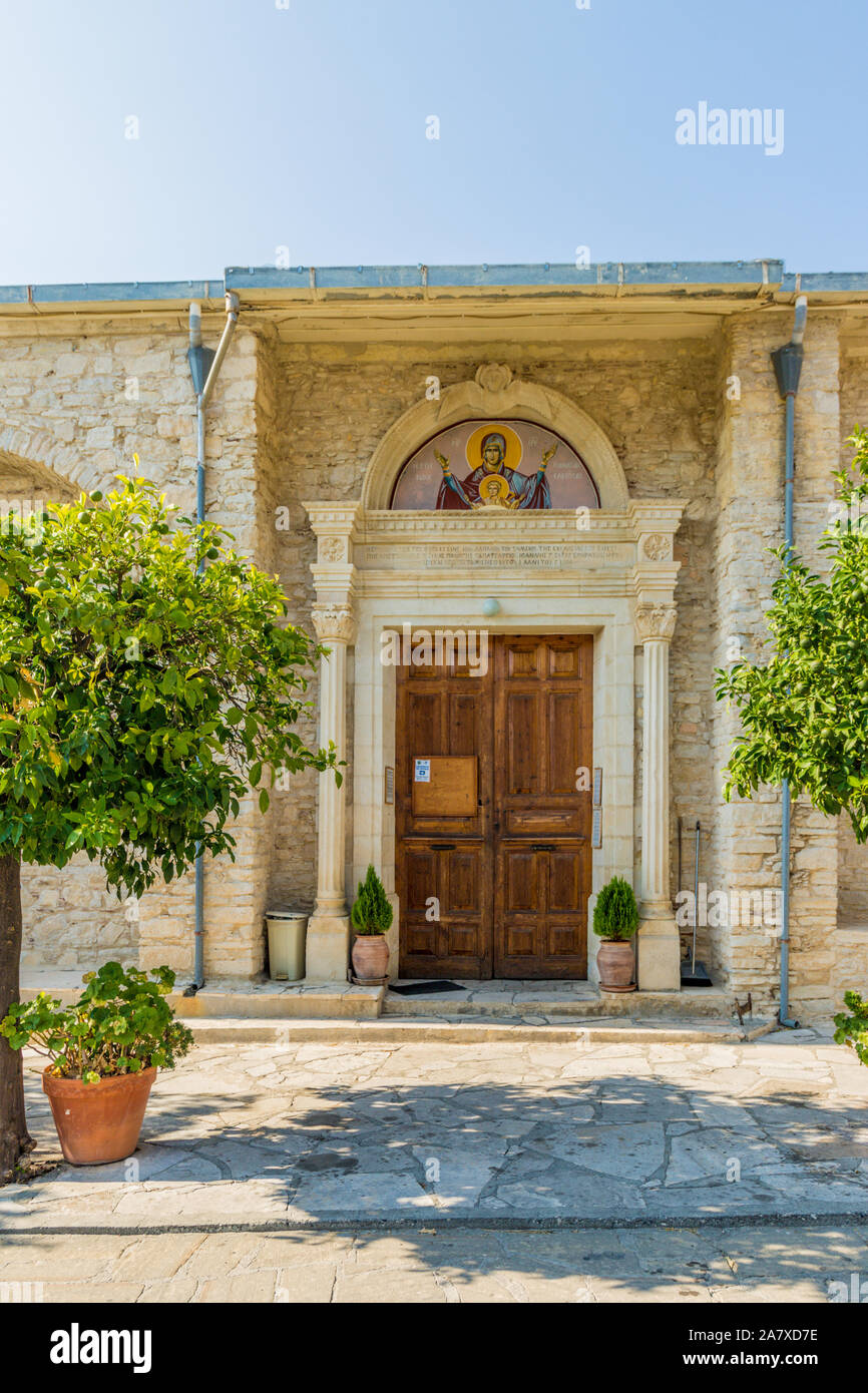 A typical view in Lania in Cyprus Stock Photo - Alamy
