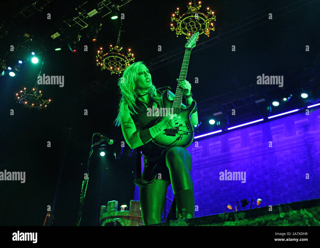 Alice Cooper Performing On His 'Ol Black Eyes Is Back' Tour at ...