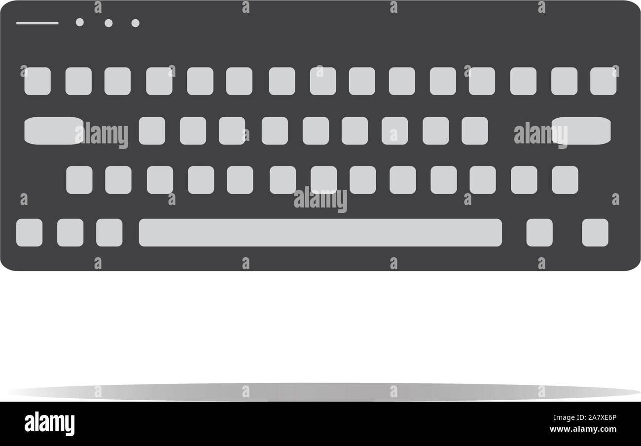 Keyboard icon on white background. flat style. Keyboard icon for your ...
